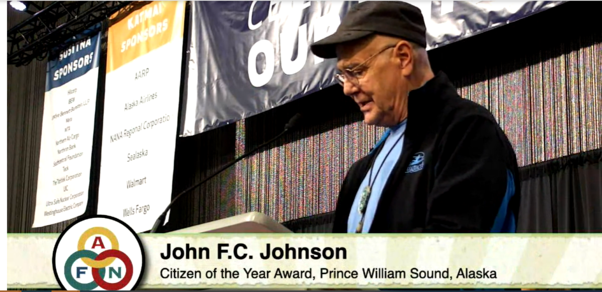 John F.C. Johnson named 2022 AFN Citizen of the Year - Chugach Corp