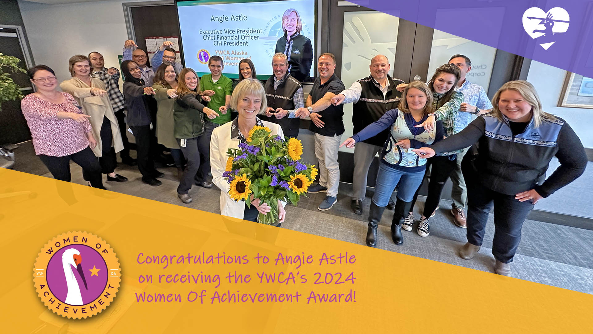 Chugach CFO Angie Astle Selected as YWCA Alaska Woman of Achievement ...